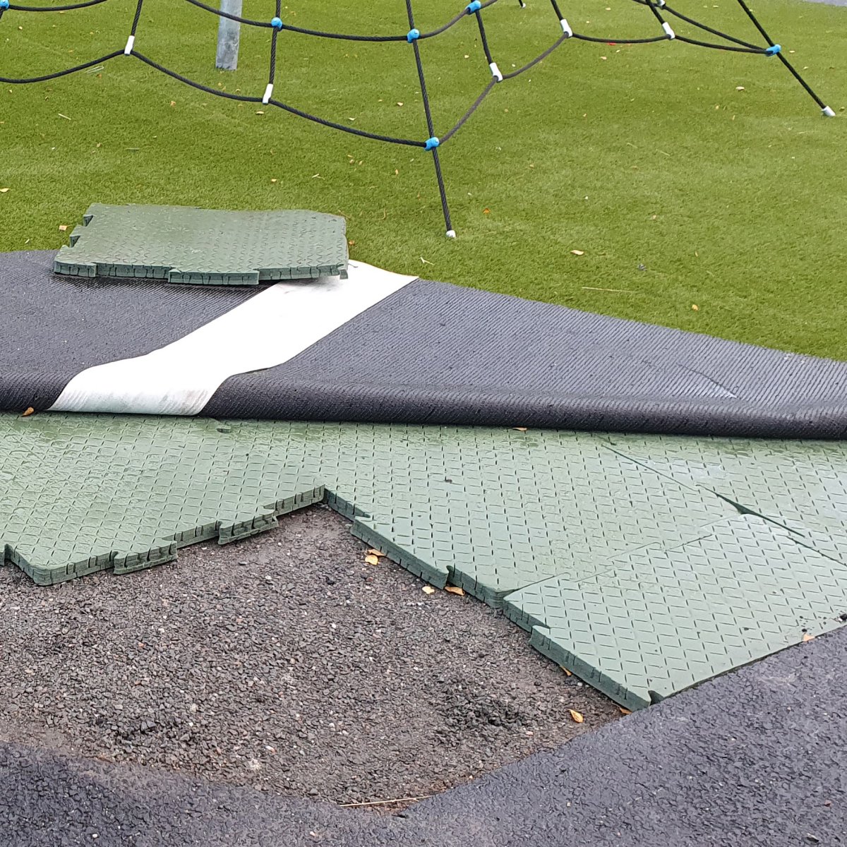 SAFEBASE Shock pads | Cushioning underlay - see here