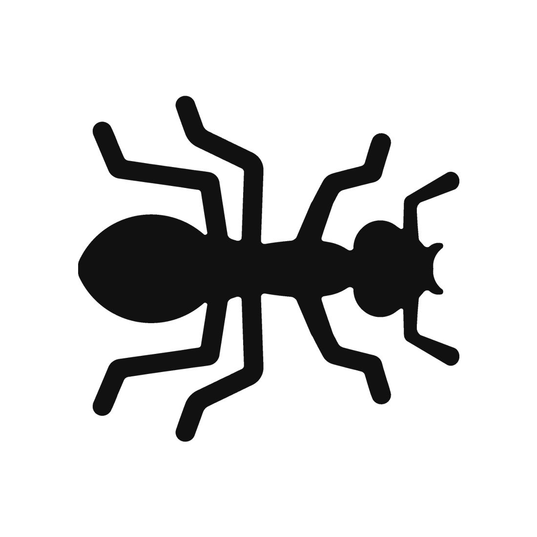 2D EPDM Figur - Lille myre set fra toppen - Faldunderlag & legeplads ...