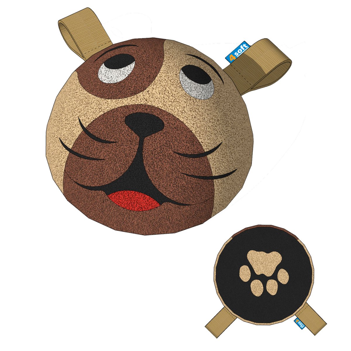 HumpyBumpy - Hund 30 cm - Faldunderlag & legeplads - Safefloor ApS