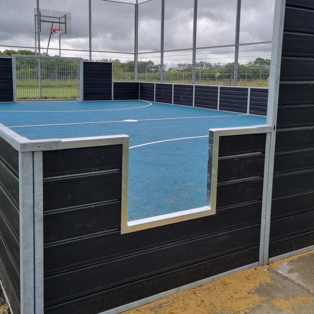 Tillæg for indgang i bandemodul - Multibane - Safefloor ApS