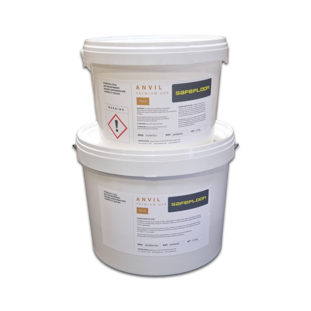 2-komponents lim för stenbeläggning - Stenbeläggning - Safefloor ApS