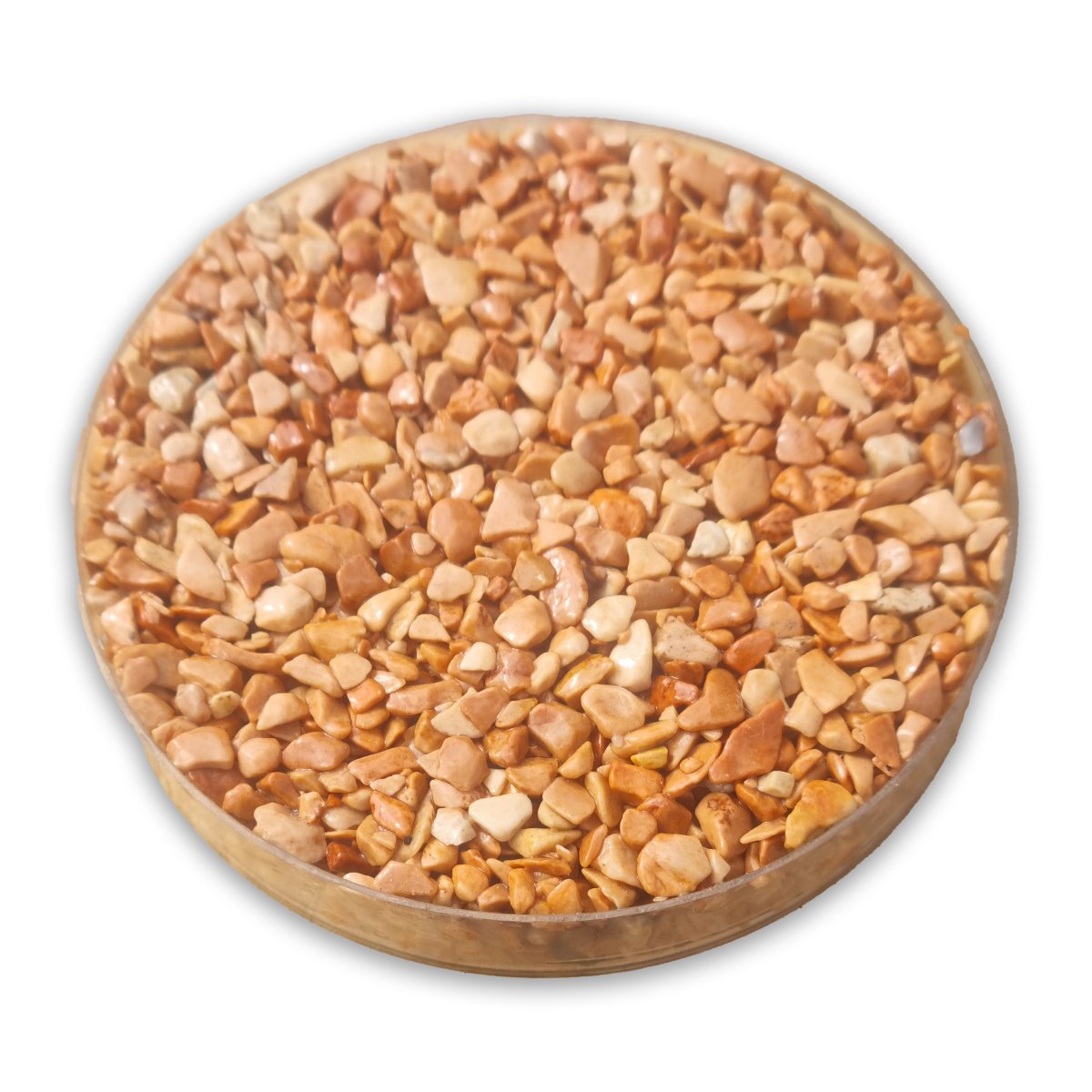 Vareprøve - Alessio rød knust marmor - Stenbelægning - Safefloor ApS